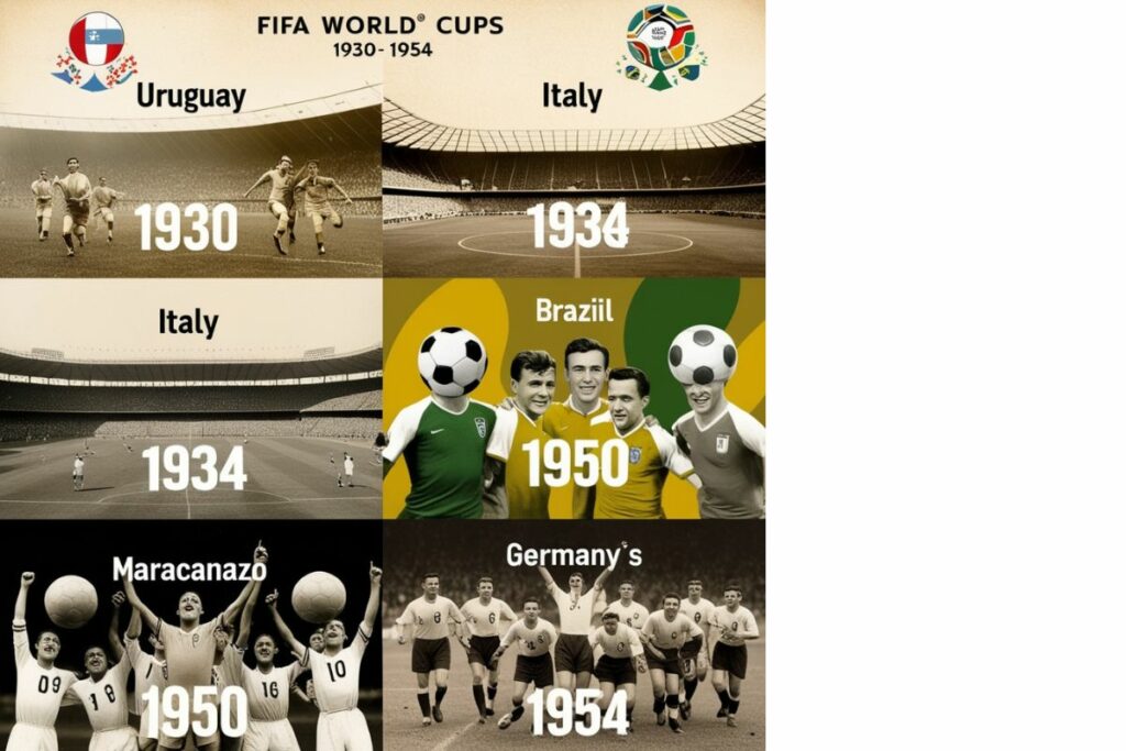 Copas do Mundo de Futebol Parte 1(1930 a 1954) - O início Segatta Esportes